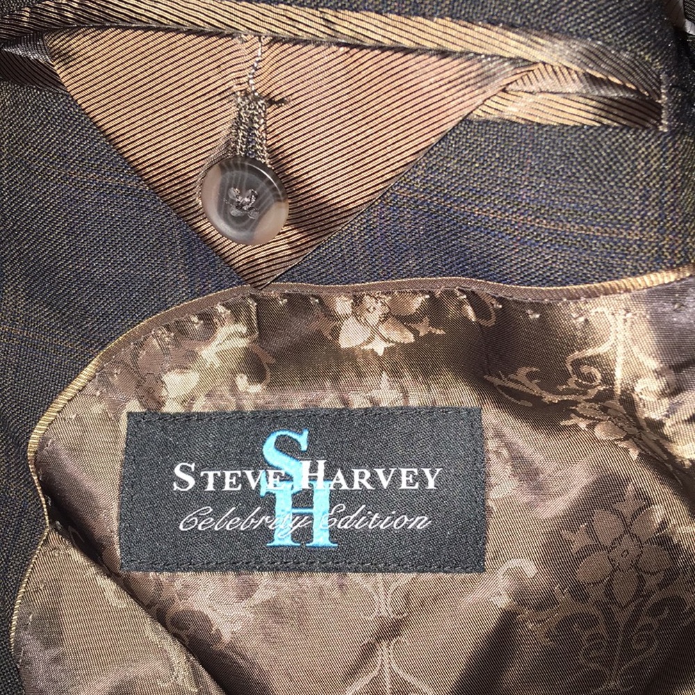 Steve Harvey Celebrity Edition 3 Piece Suit - Gem